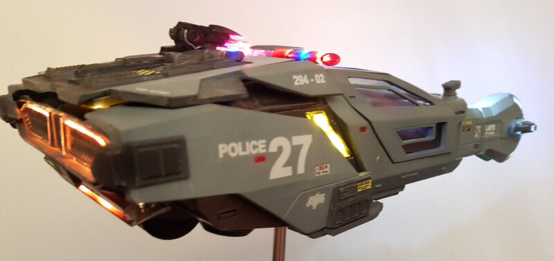 Blade Runner Police Spinner Minecraft Map