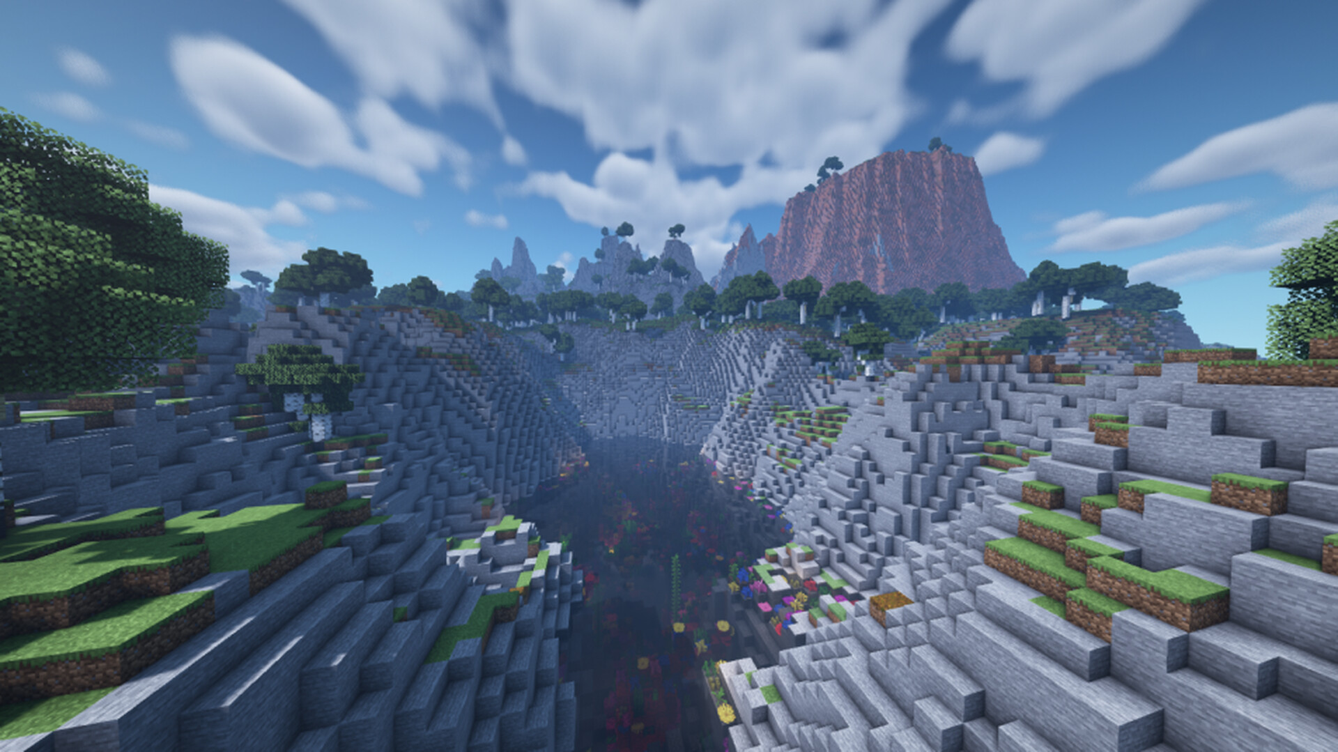 Blonk continet v1.0 Minecraft Map