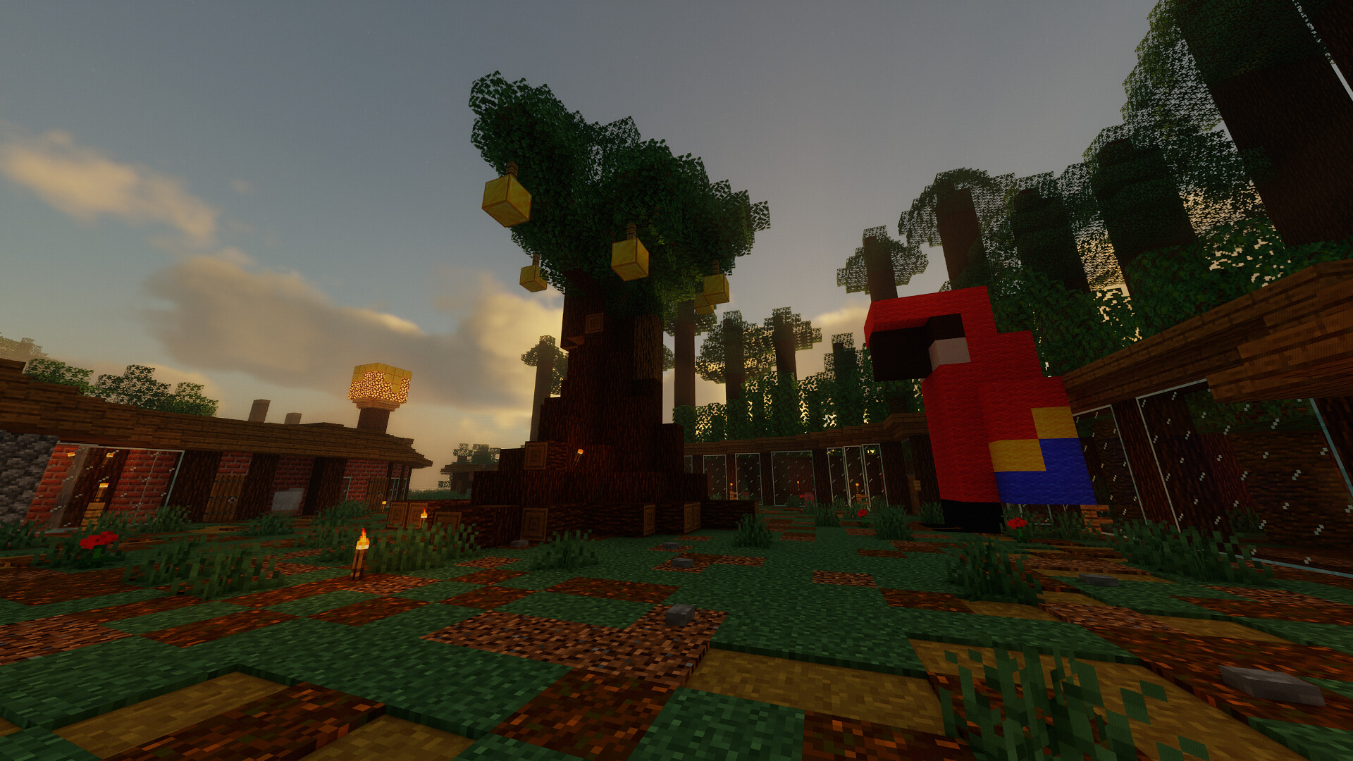 A land Dark and Grimm Minecraft Map