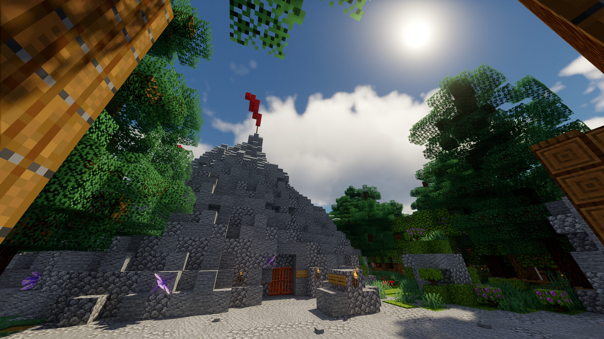 A land Dark and Grimm Minecraft Map