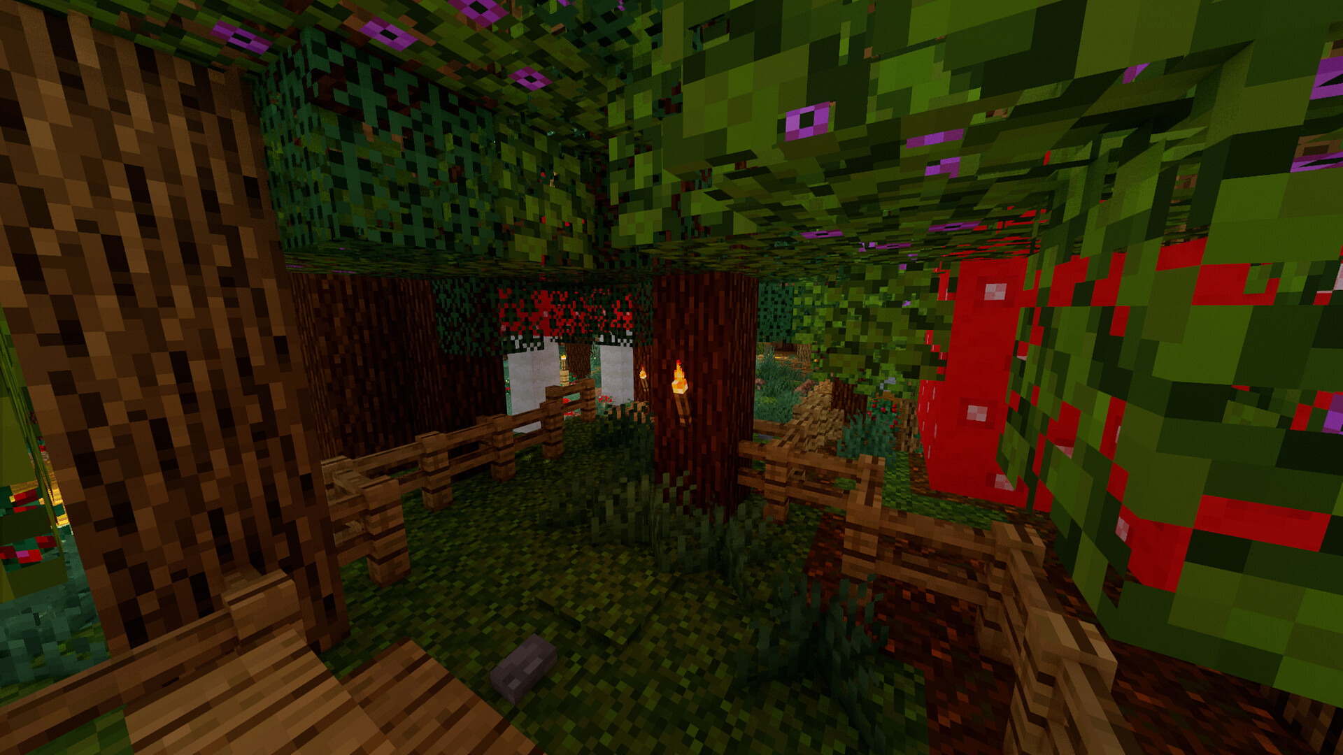 A land Dark and Grimm Minecraft Map