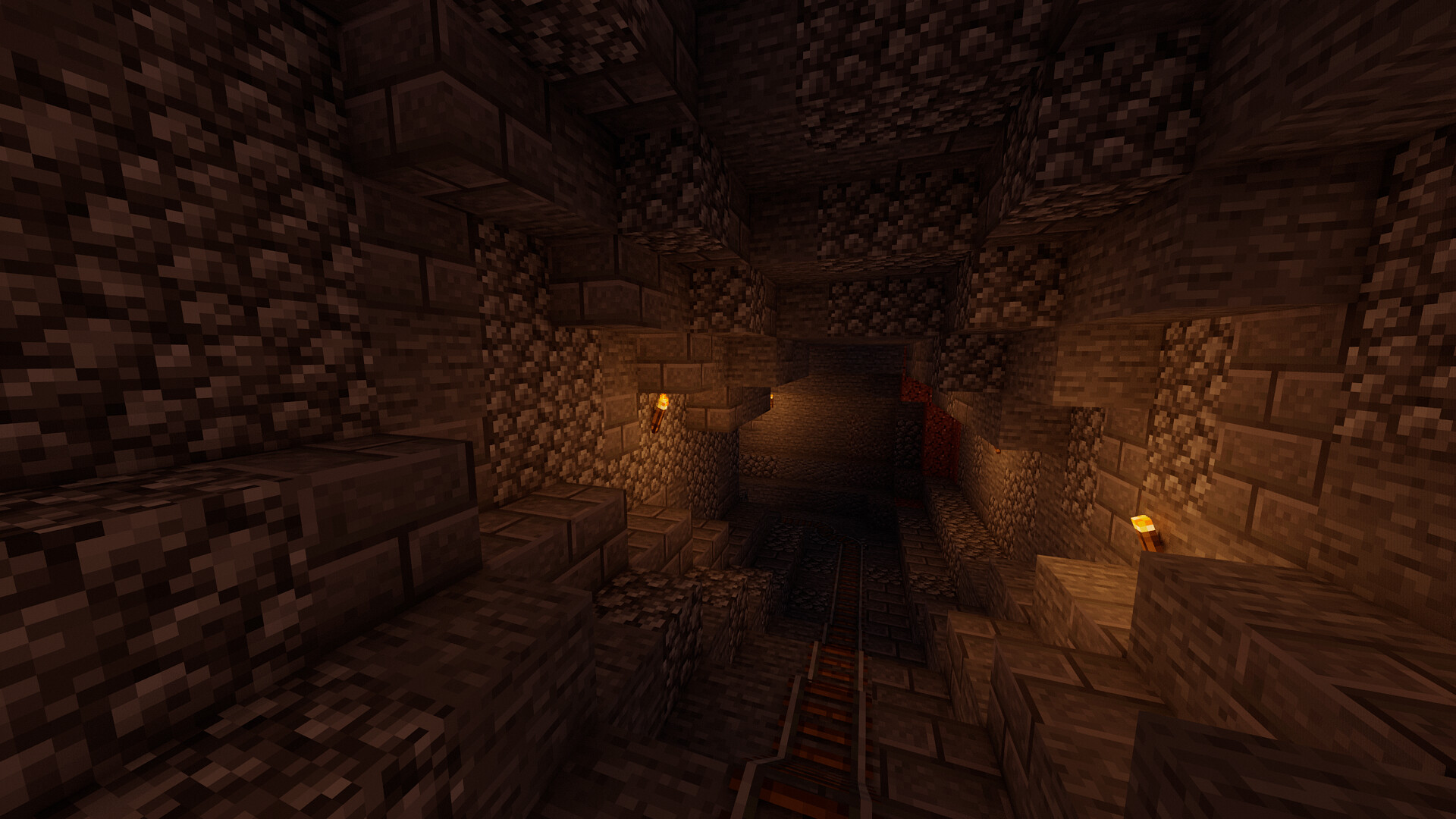 A land Dark and Grimm Minecraft Map