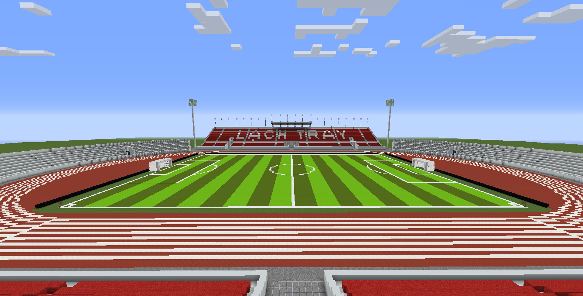 Lach Tray Stadium(Hai Phong FC) Minecraft Map