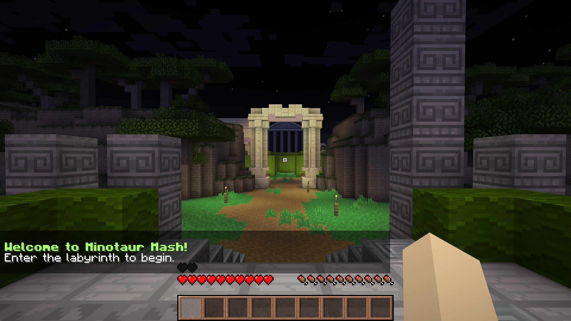 Minotaur Mash | Maze Game Minecraft Map