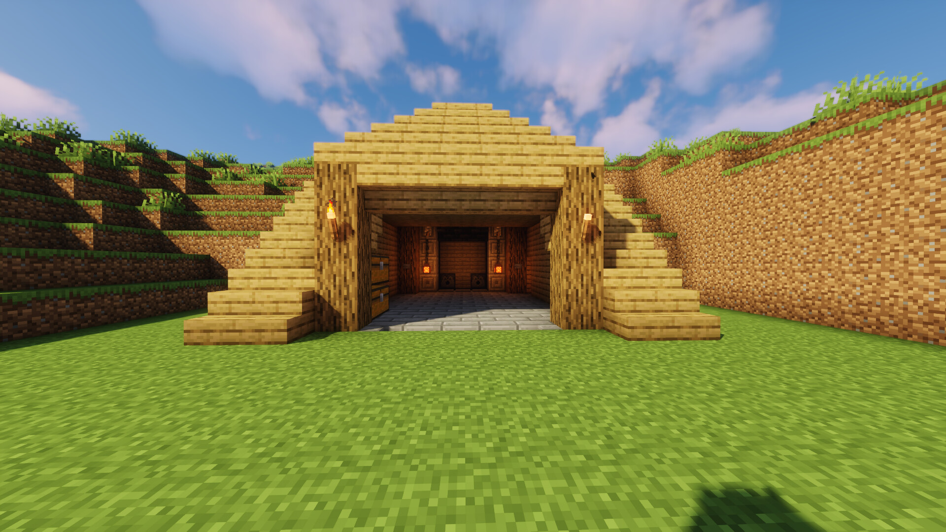 survival starter base Minecraft Map