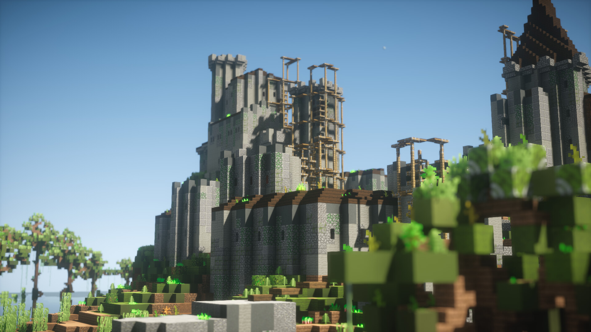 Swamp Defense Base Minecraft Map