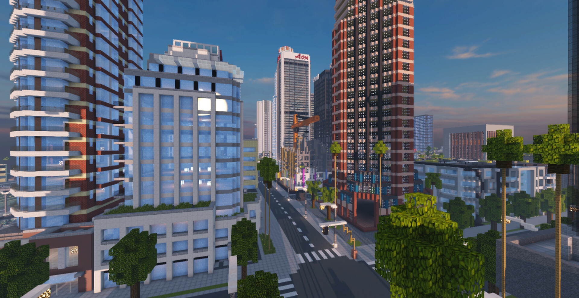 Downtown Los Angeles Minecraft Map