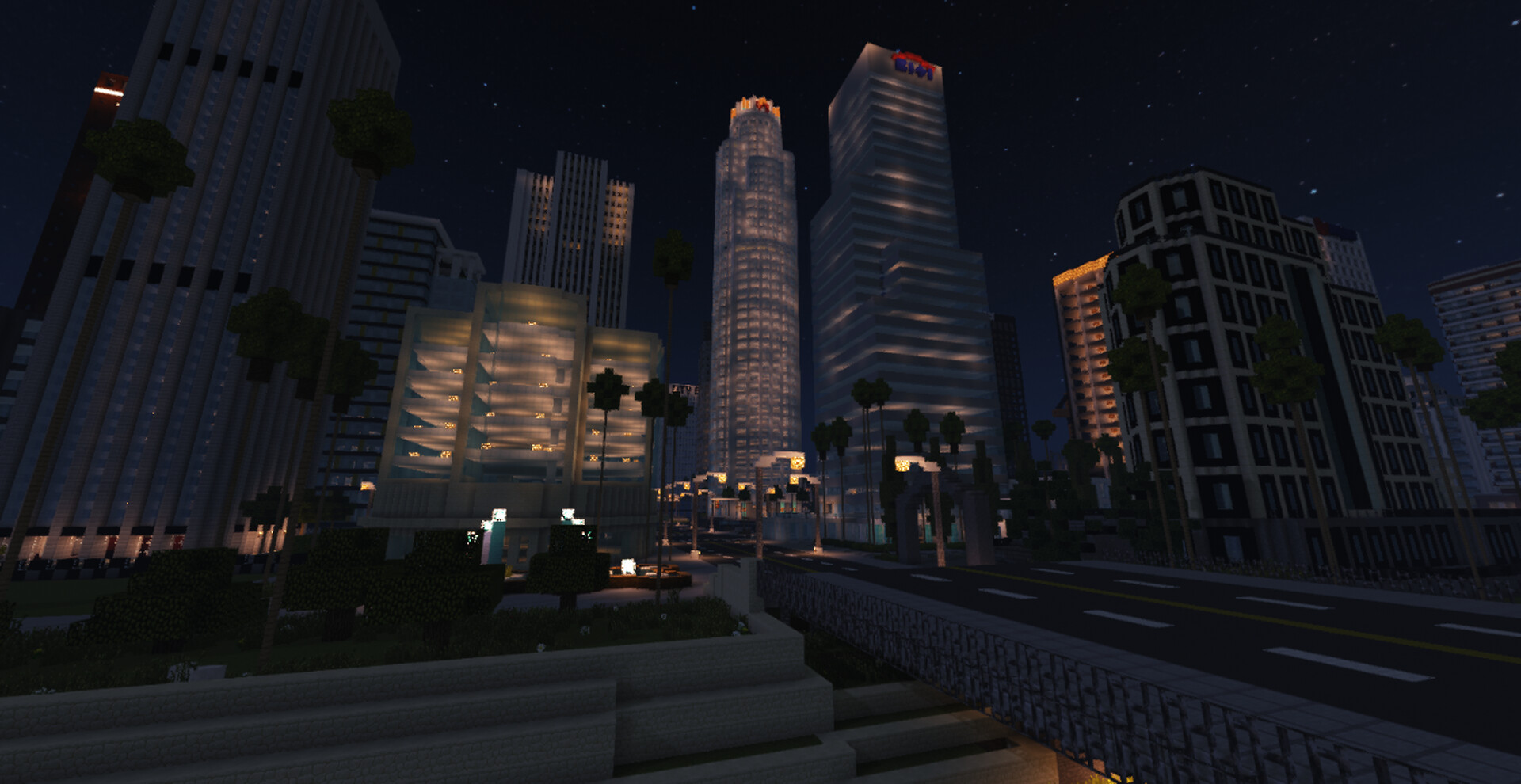 Downtown Los Angeles Minecraft Map