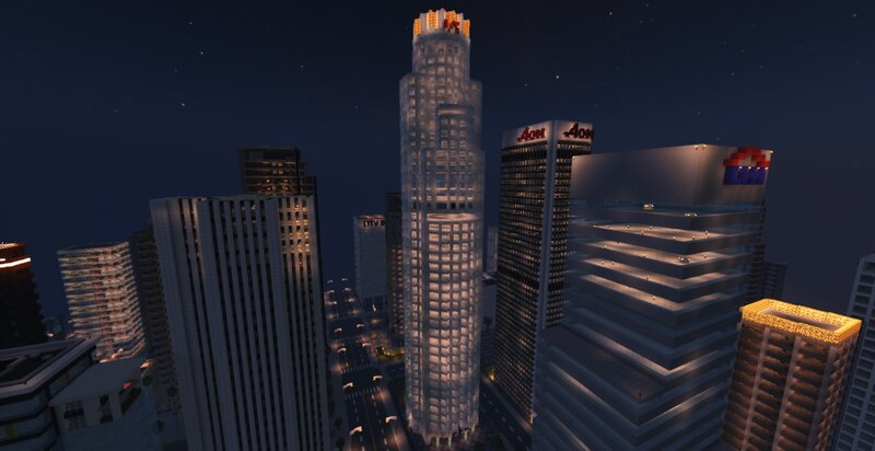 Downtown Los Angeles Minecraft Map