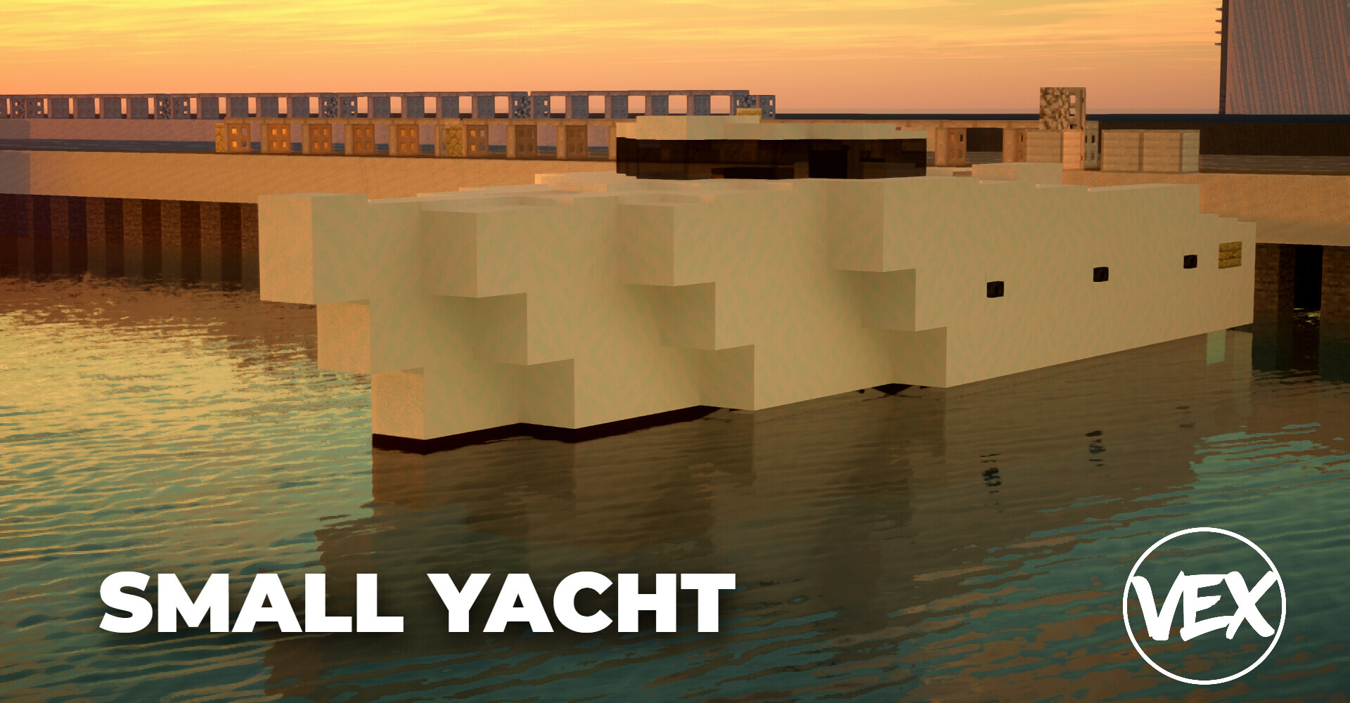 Small Yacht | Builder's Forge Minecraft Map