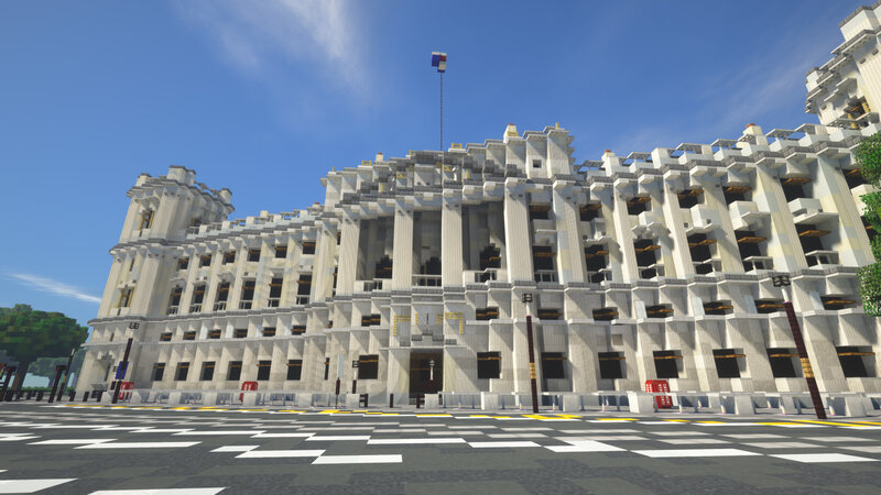 Whitehall Offices Minecraft Map