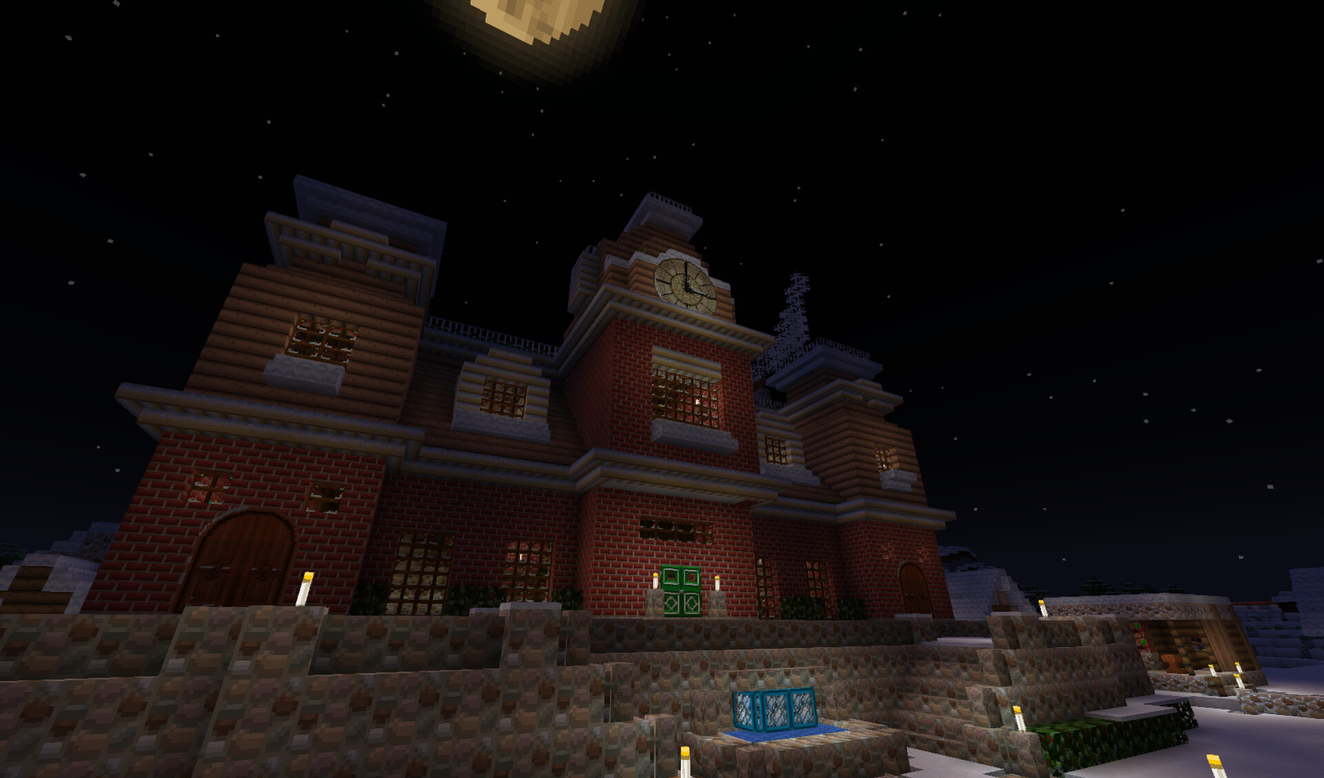 Festive Original World - 1.16.5+ Java Edition ( + Skins ) Minecraft Map