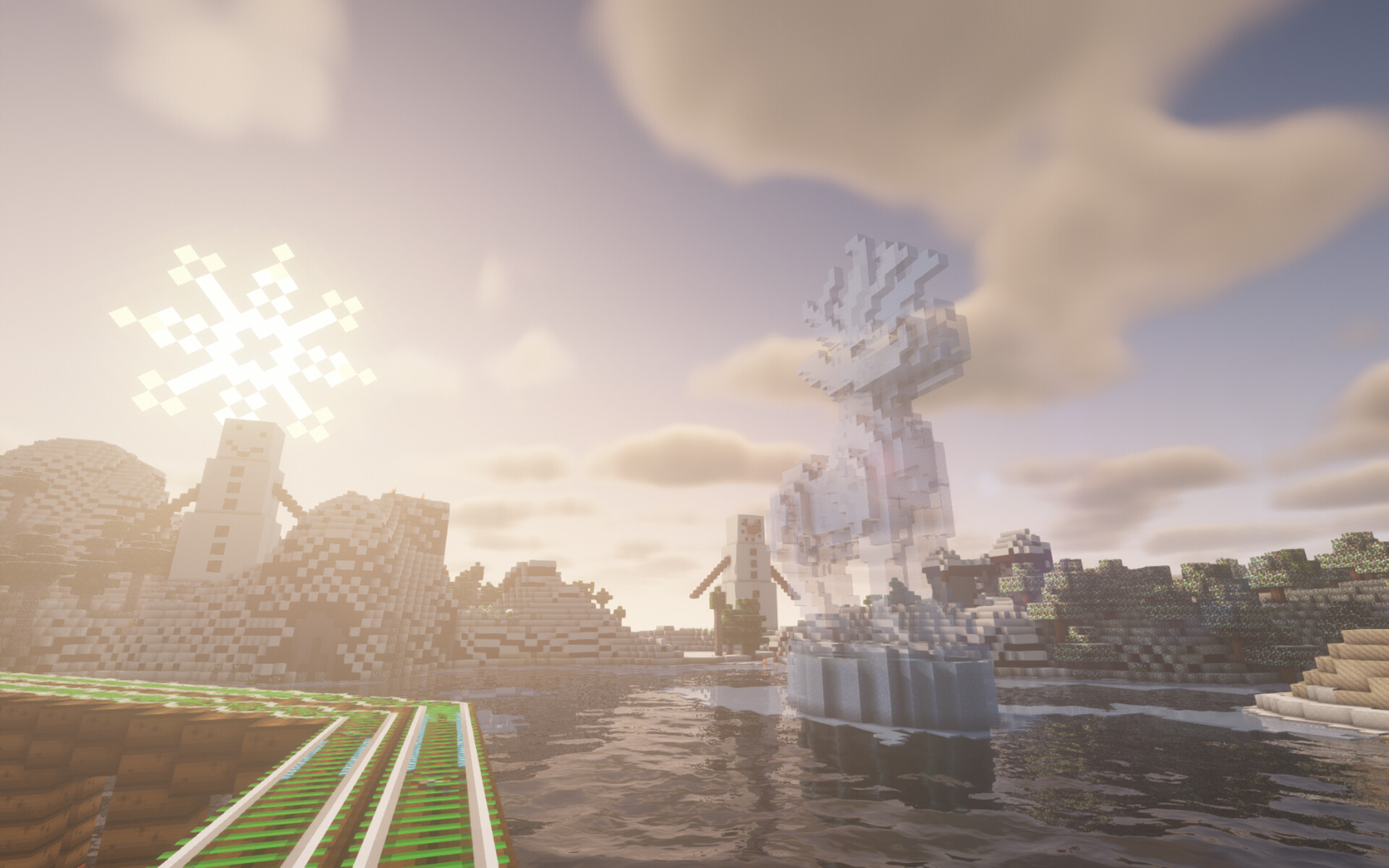 Festive Original World - 1.16.5+ Java Edition ( + Skins ) Minecraft Map