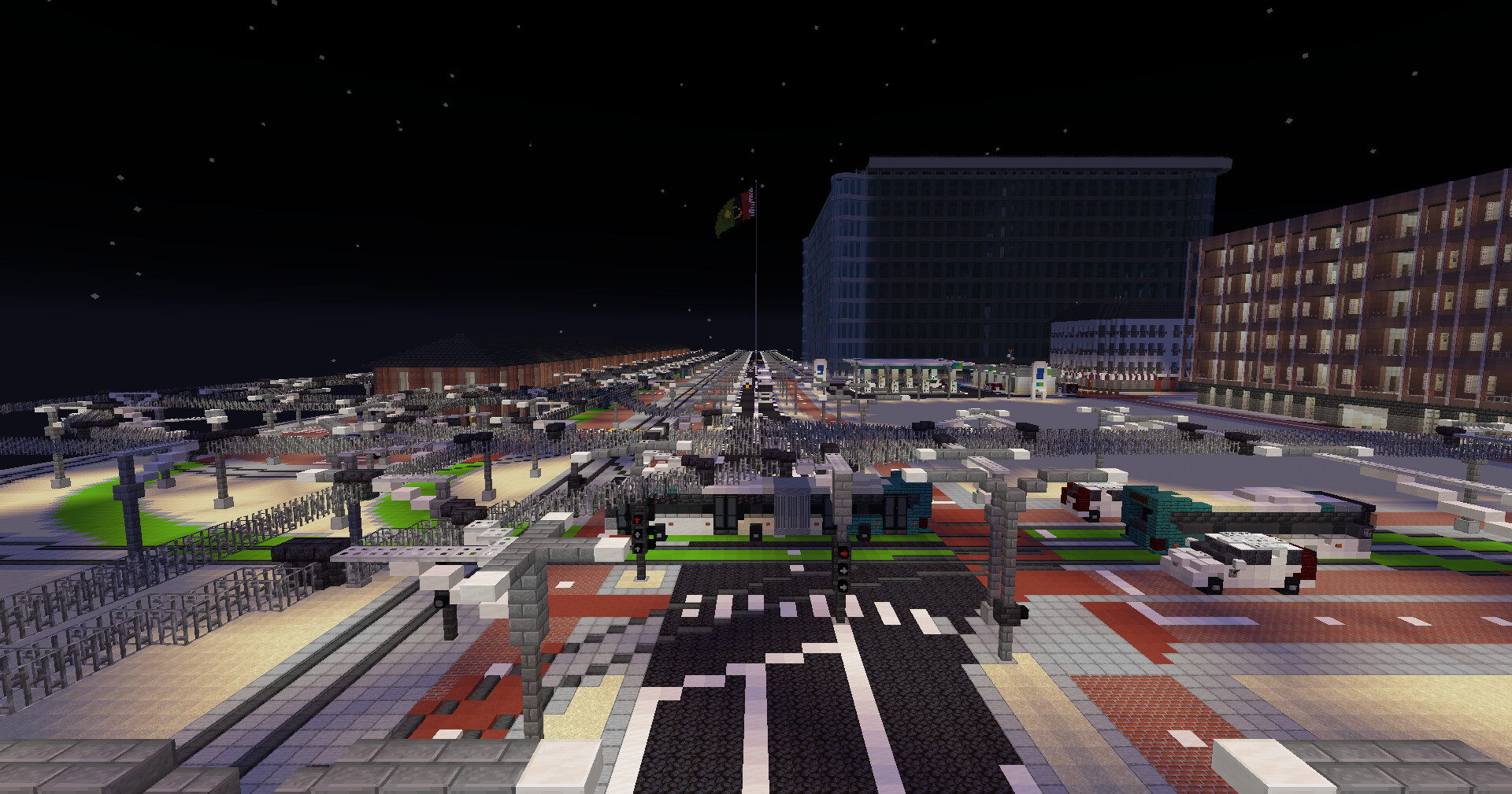 Small 500x500 city Minecraft Map