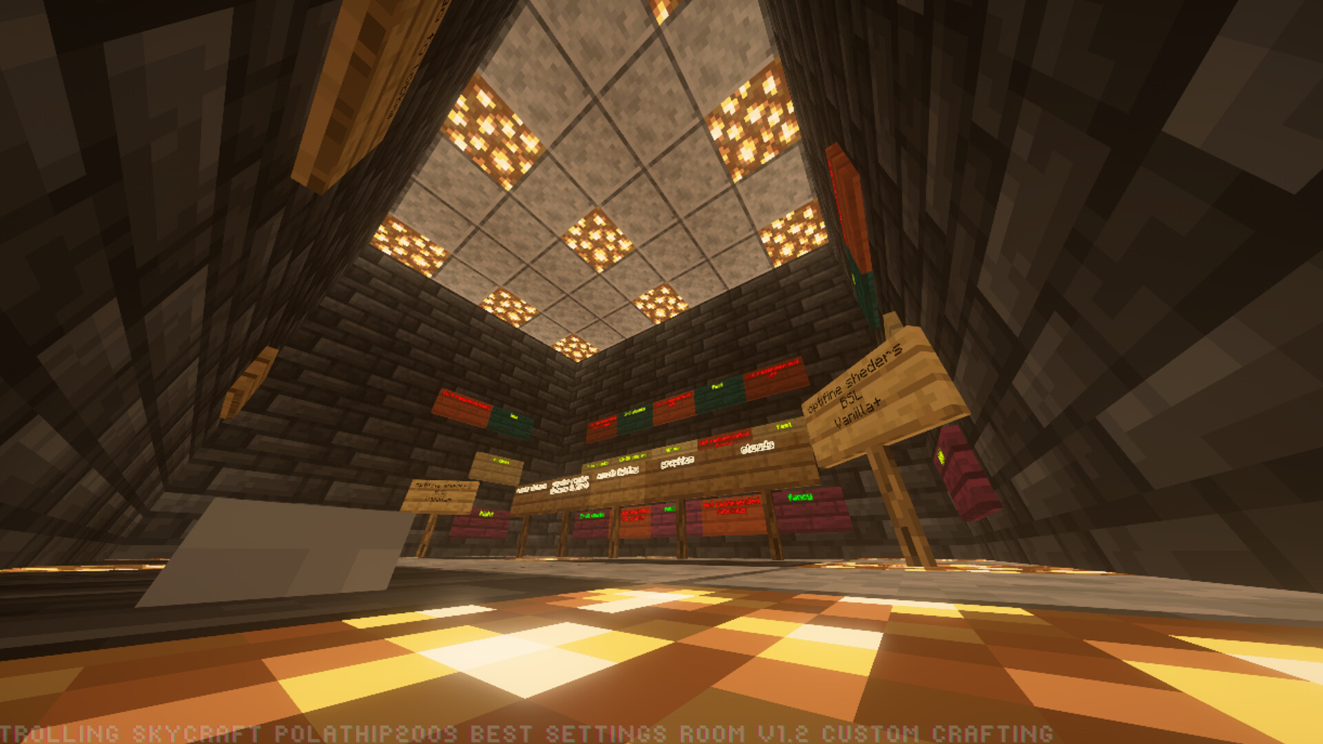 Trolling SkyCraft Minecraft Map