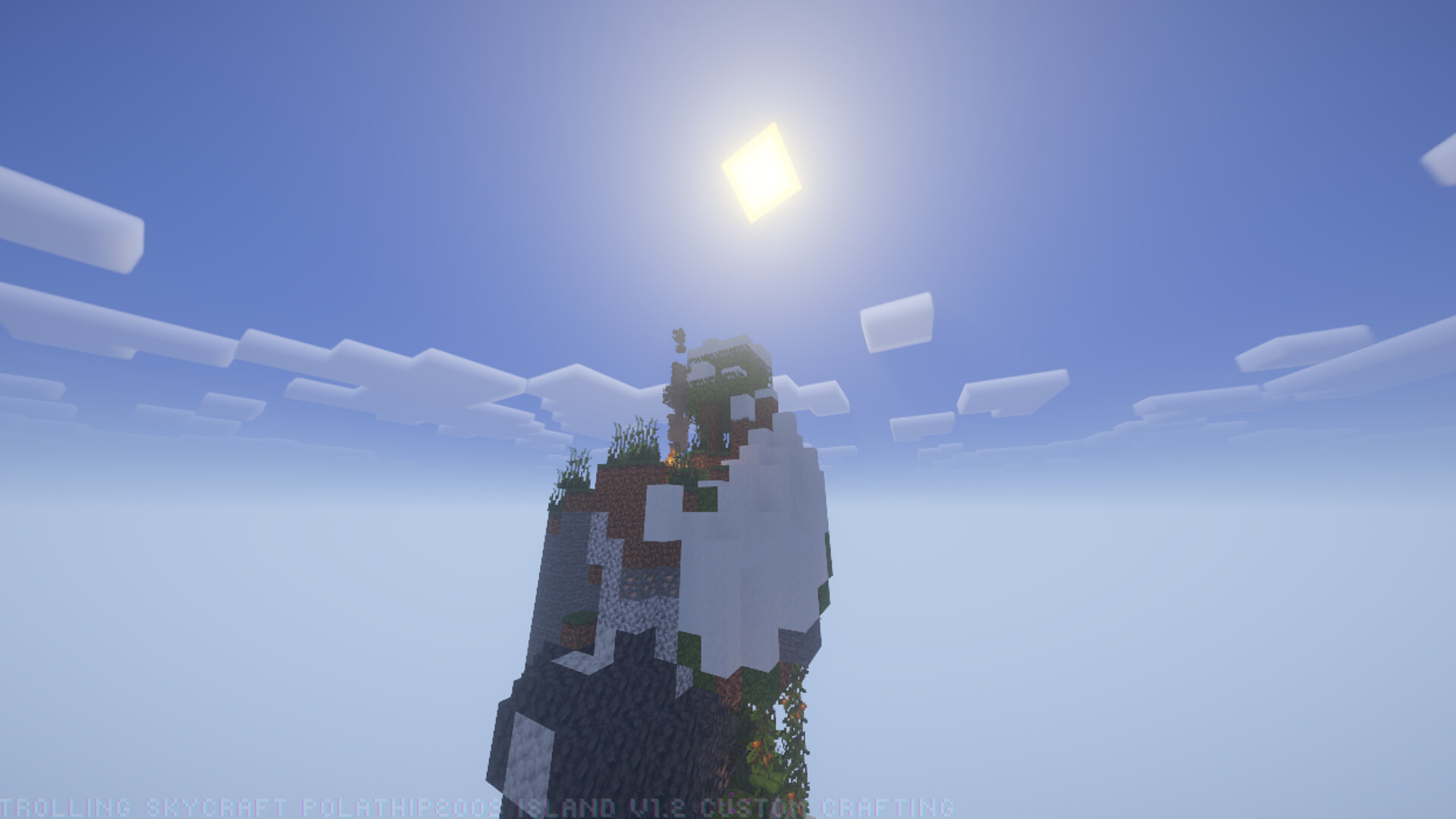 Trolling SkyCraft Minecraft Map