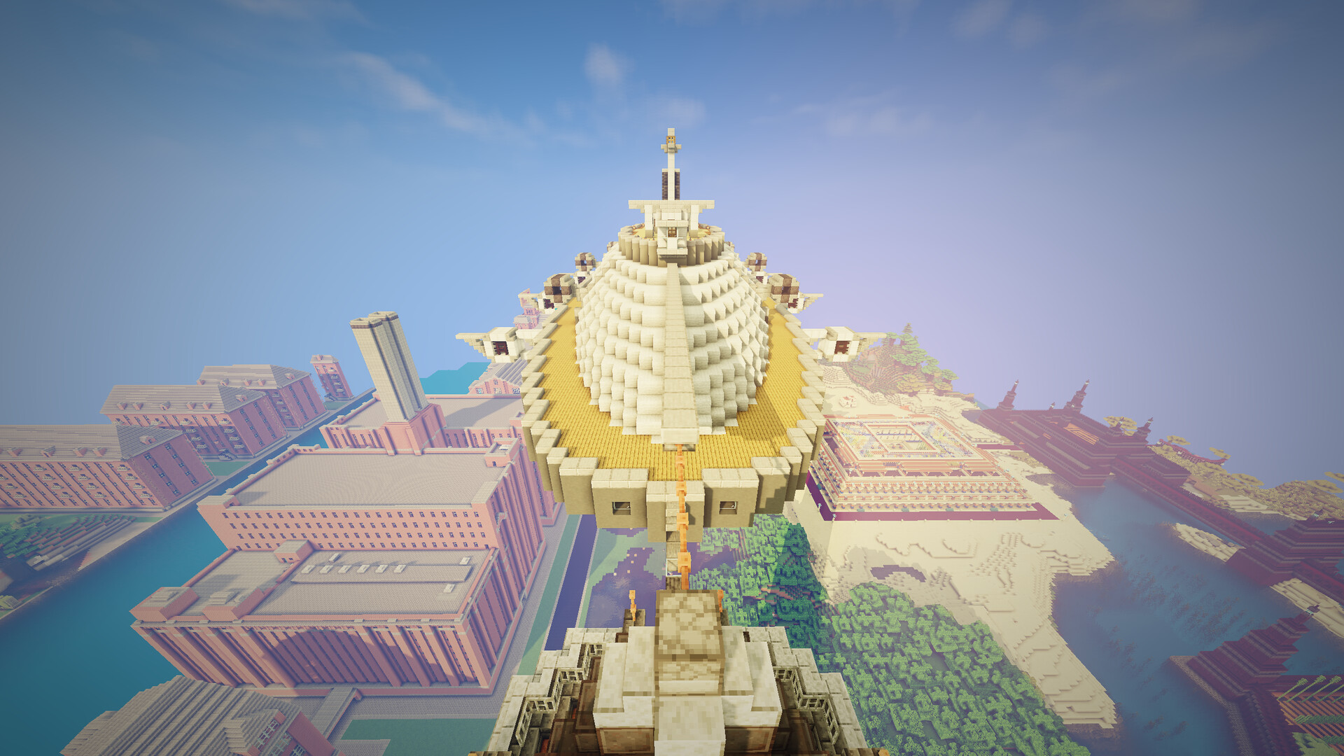 Zeppelin Tower Minecraft Map