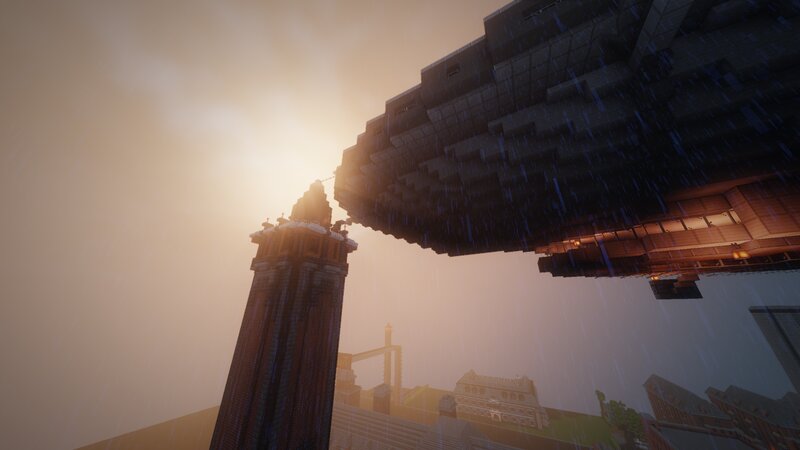 Zeppelin Tower Minecraft Map