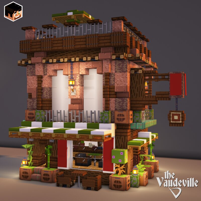 Cafe / Coffee Shop Minecraft Map