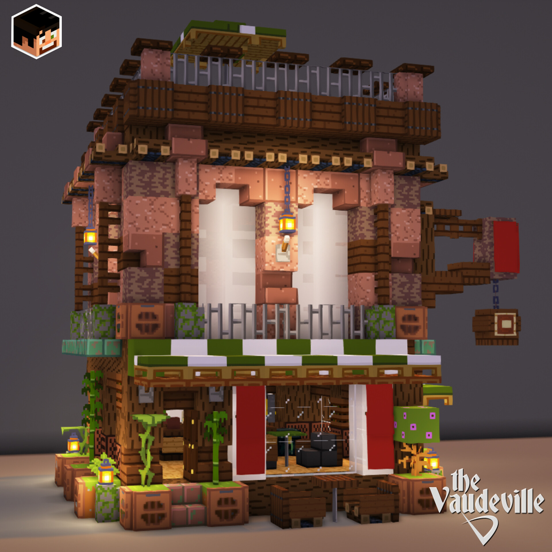 Cafe / Coffee Shop Minecraft Map