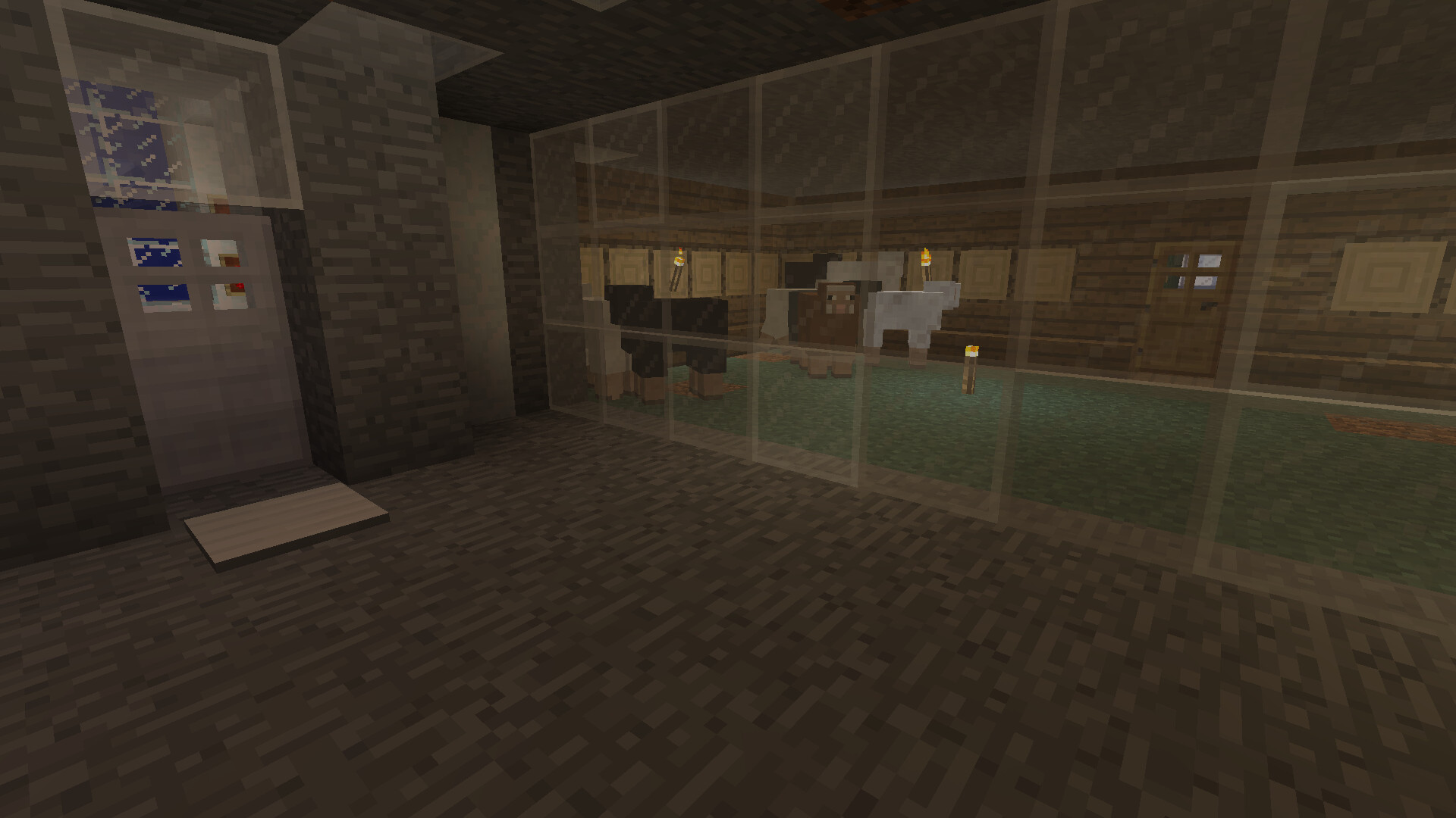 Updated Outpost in Arctic Mountains Range and Ocean Surrounding ...