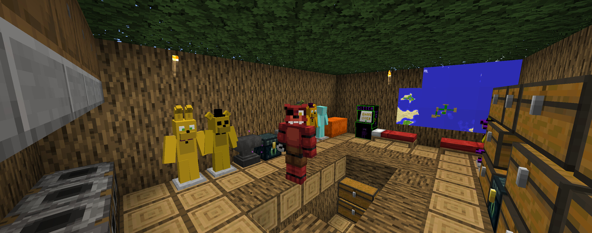 The treehouse of roleplay Minecraft Map