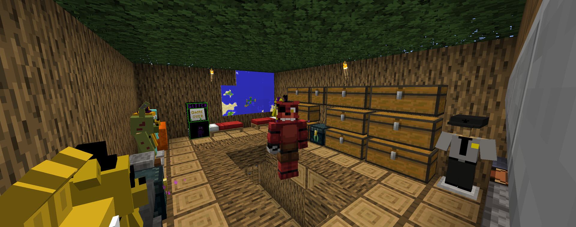 The treehouse of roleplay Minecraft Map