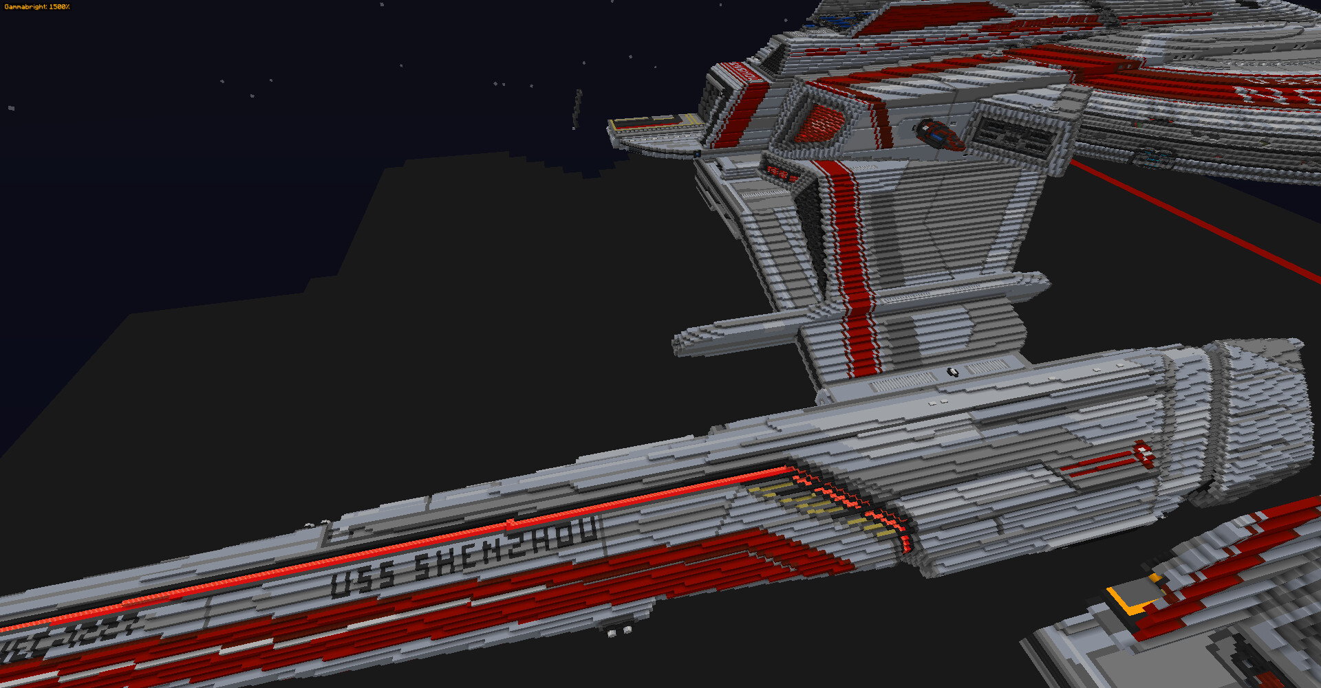 USS Shenzhou (Star Trek Discovery) Minecraft Map