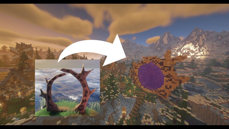 Valheim Portal Schematics Minecraft Map