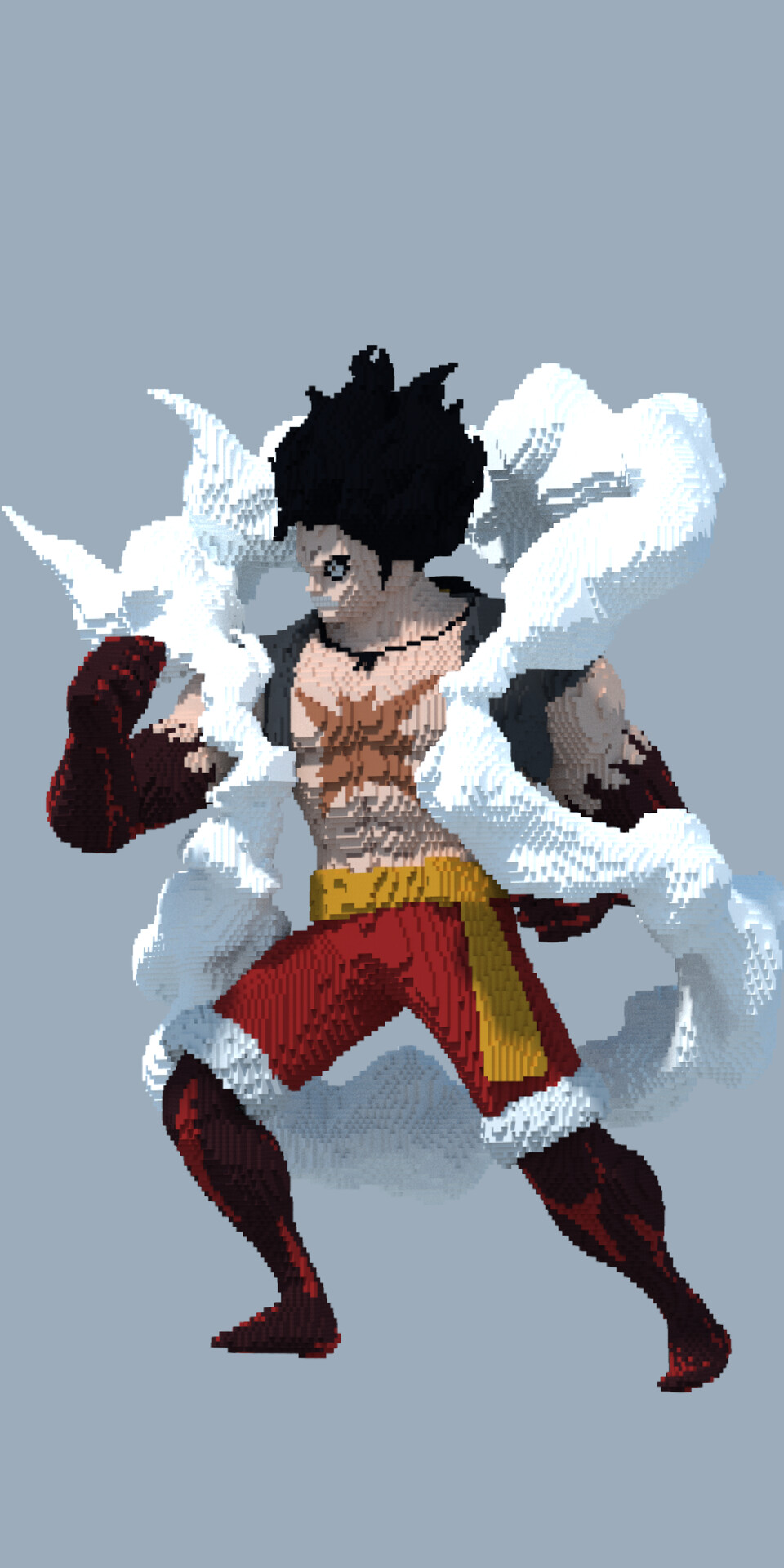 Monkey D. Luffy from One Piece (Snake Man Luffy) Minecraft Map
