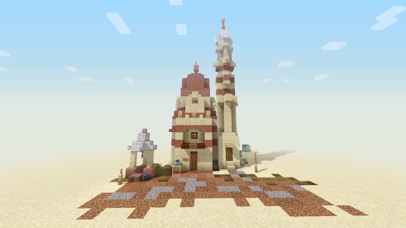 Small Mamluk Mosque [MessyMedieval] Minecraft Map