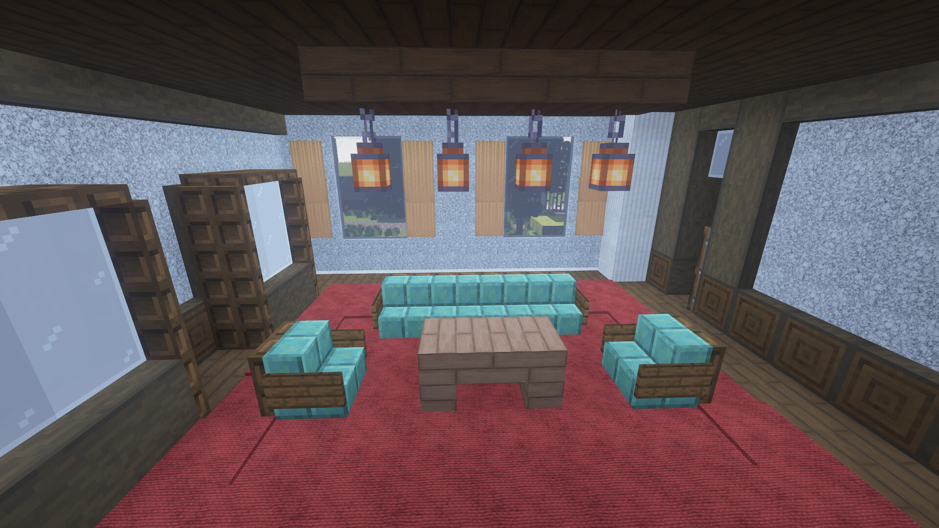 Kudo's Residence -Detective Conan (Case Closed) Minecraft Map