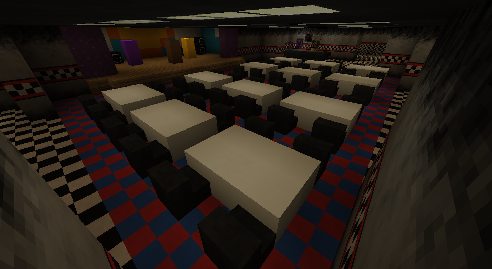 CookieMcBL0X's Custom FNaF Pizzeria's Minecraft Map