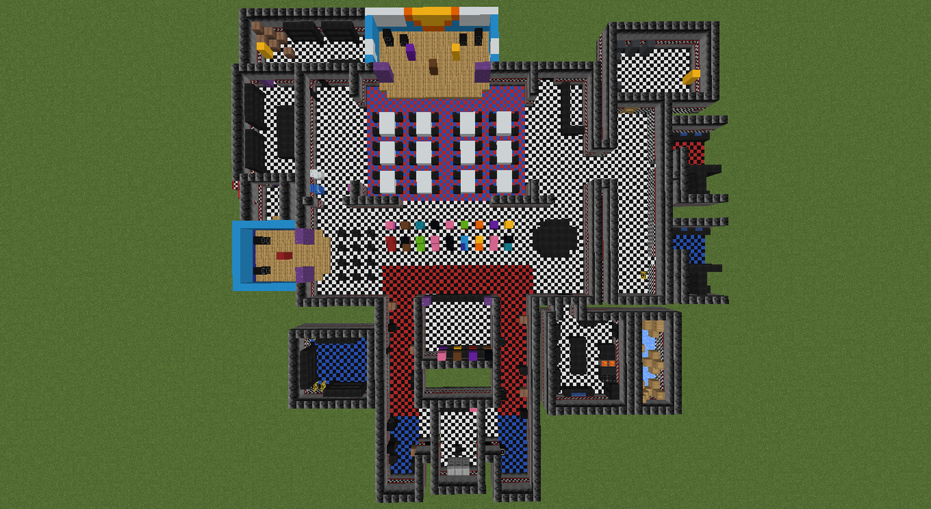 CookieMcBL0X's Custom FNaF Pizzeria's Minecraft Map