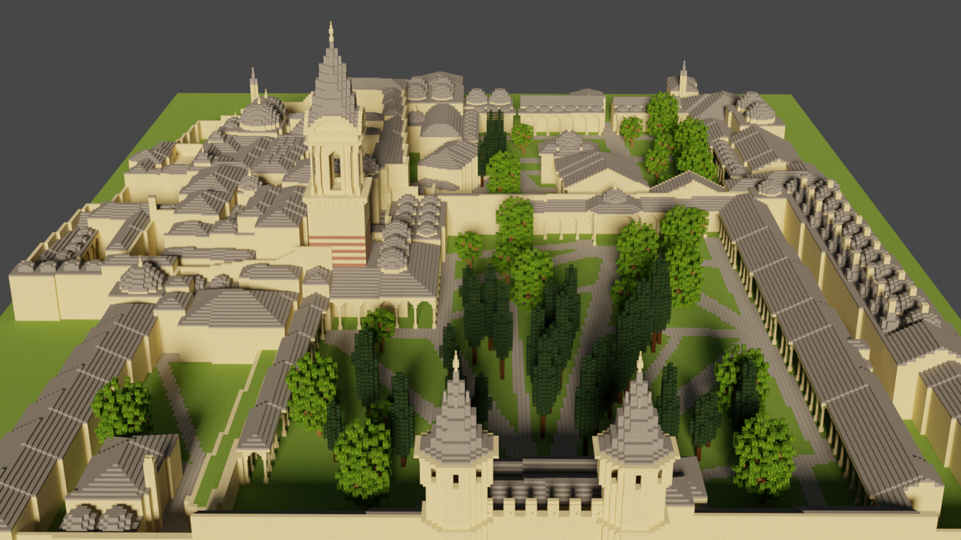 Topkapi Palace, Istanbul, Turkey (from "Magnificent Century") Minecraft Map