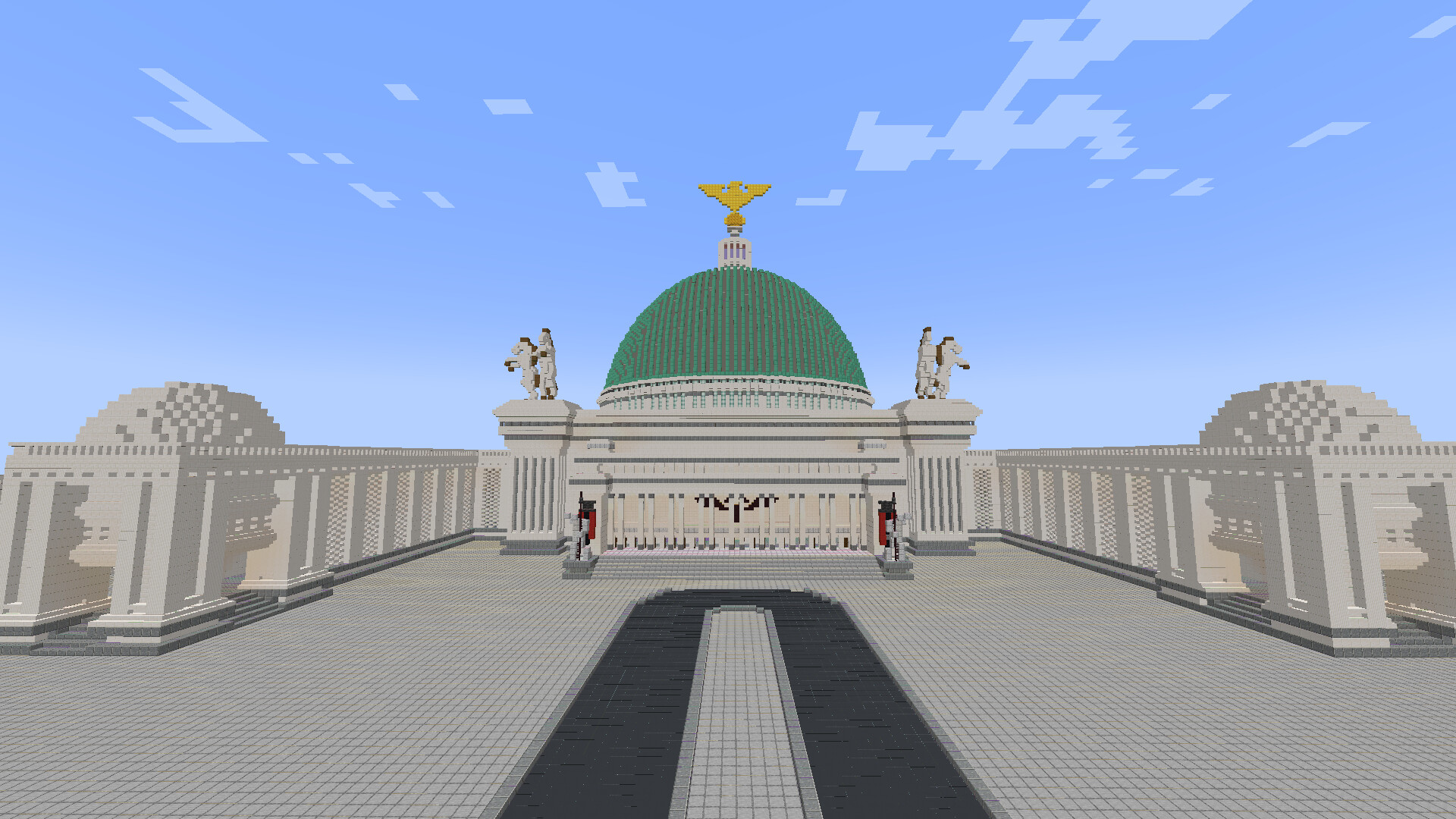Volkshalle Germania Schematic Downloadable Minecraft Map