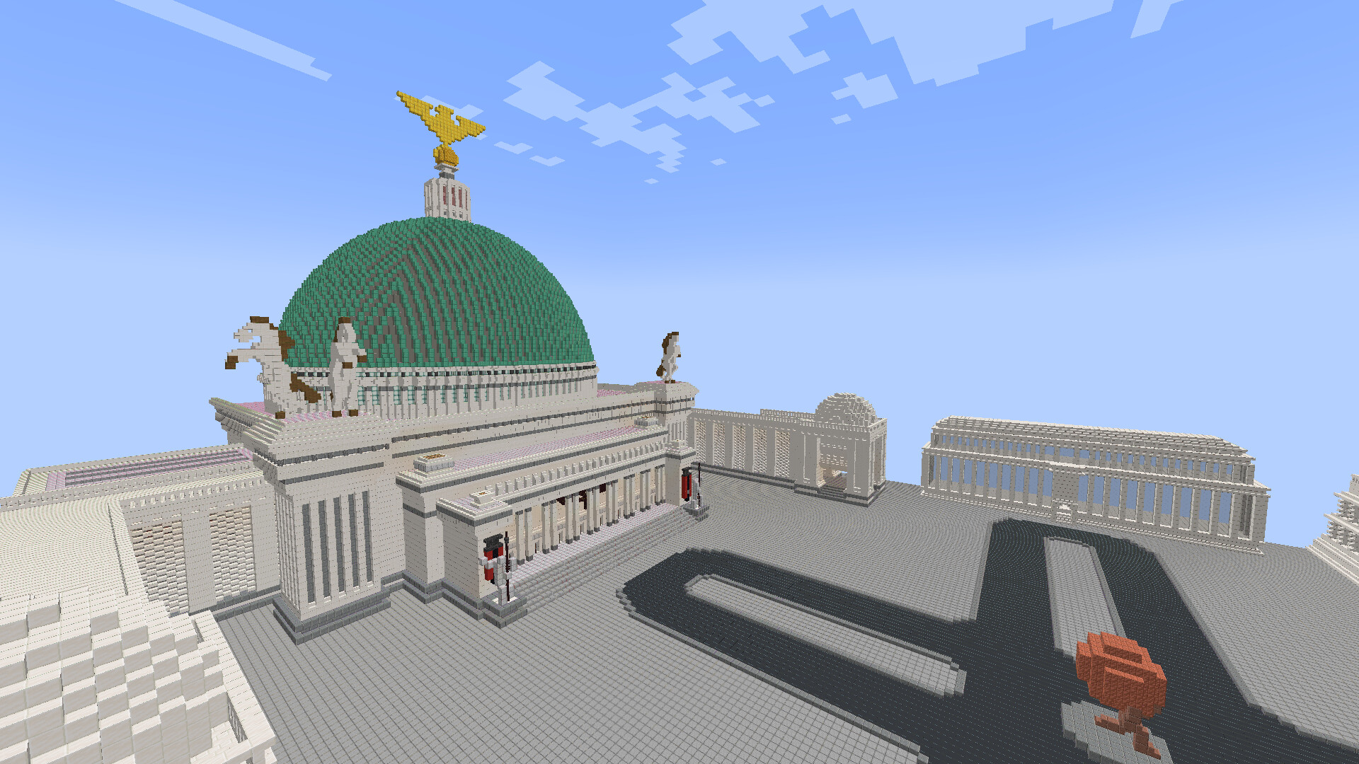 Volkshalle Germania Schematic Downloadable Minecraft Map