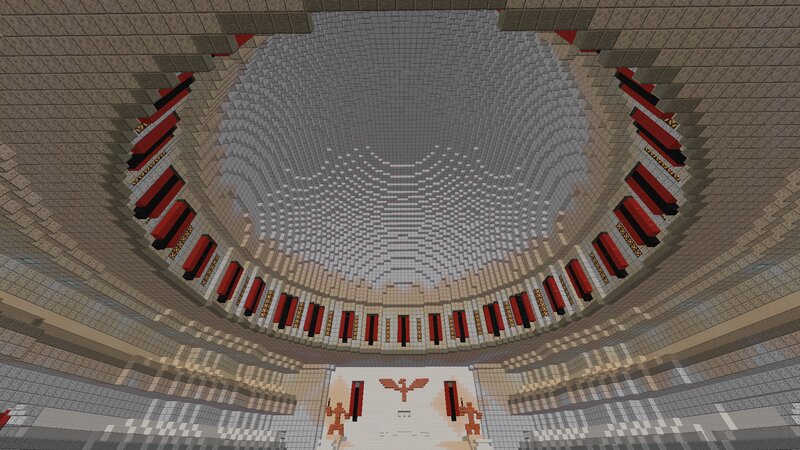 Volkshalle Germania Schematic Downloadable Minecraft Map