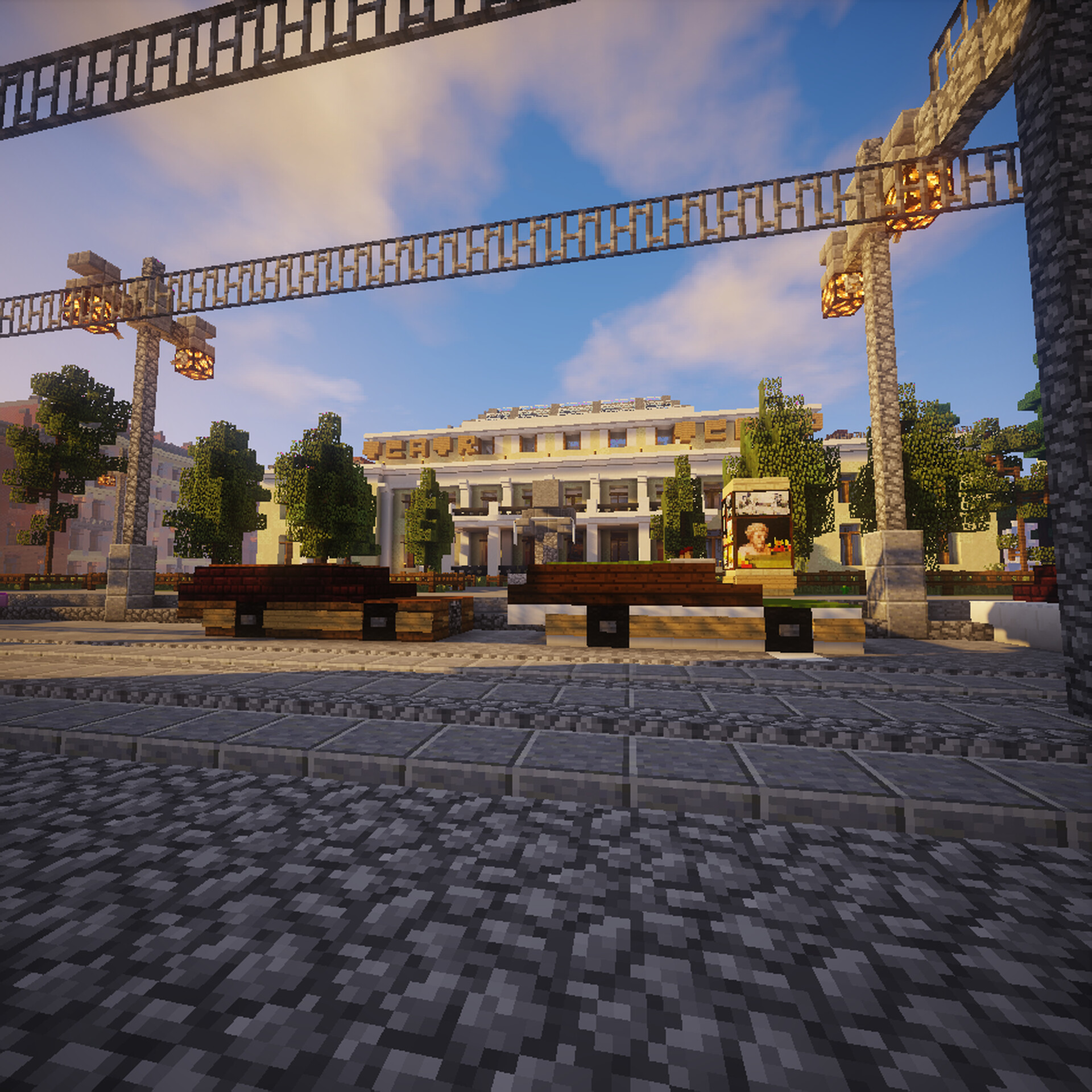 Ensk | Eastern Europe city Minecraft Map