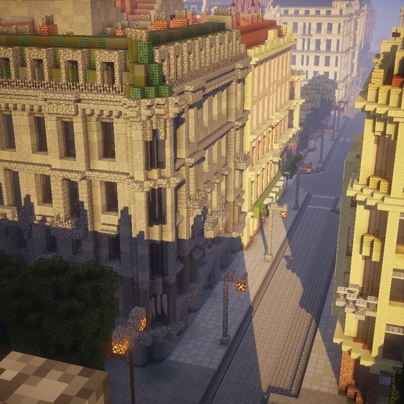 Ensk | Eastern Europe city Minecraft Map