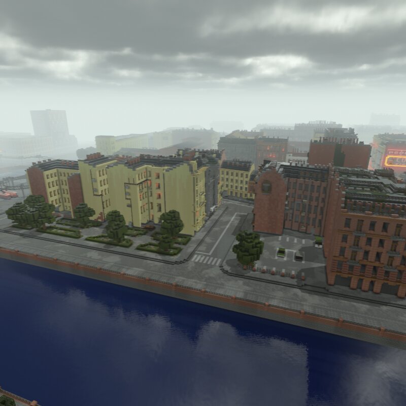 Ensk | Eastern Europe city Minecraft Map