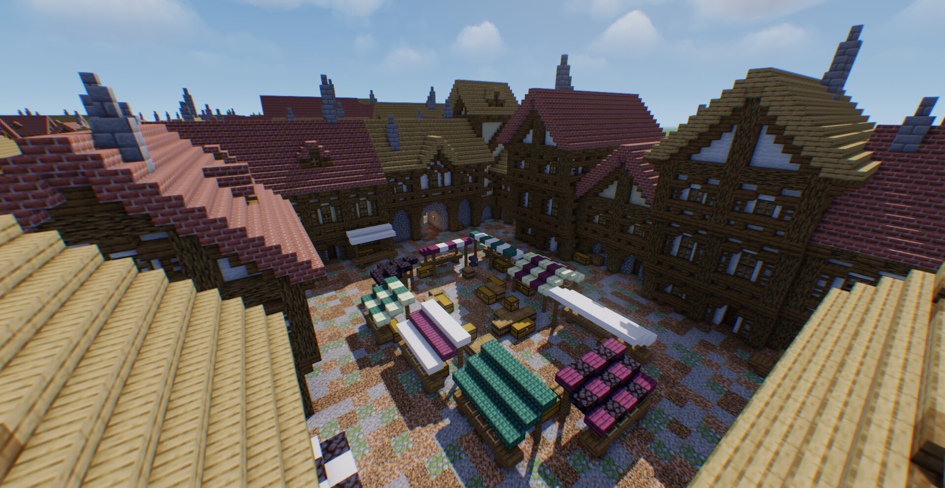 Medieval house bundle [Downloadable] Minecraft Map