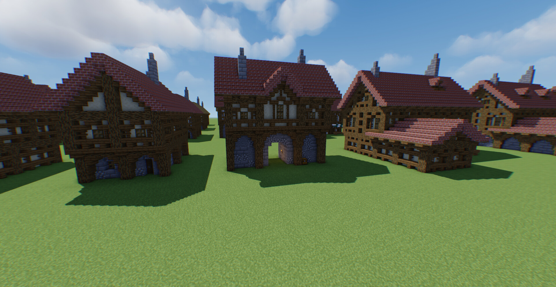 Medieval house bundle [Downloadable] Minecraft Map