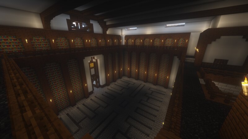 NieR Replicant Library Minecraft Map