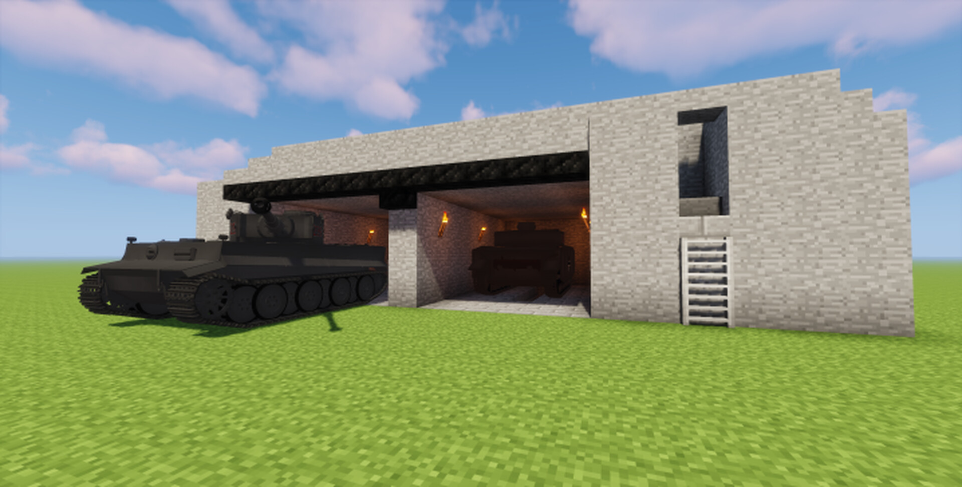 [Schematic][1.16.5+/1.7.10(modded)]Regelbau 603 WW2 Bunker (1/1 scale ...