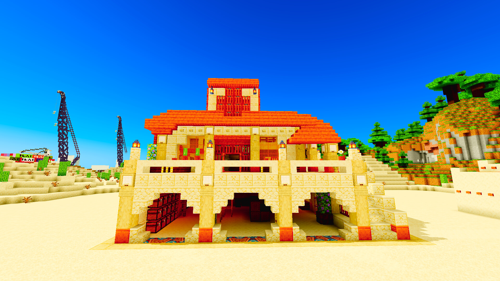 Charming Hacienda Minecraft Map