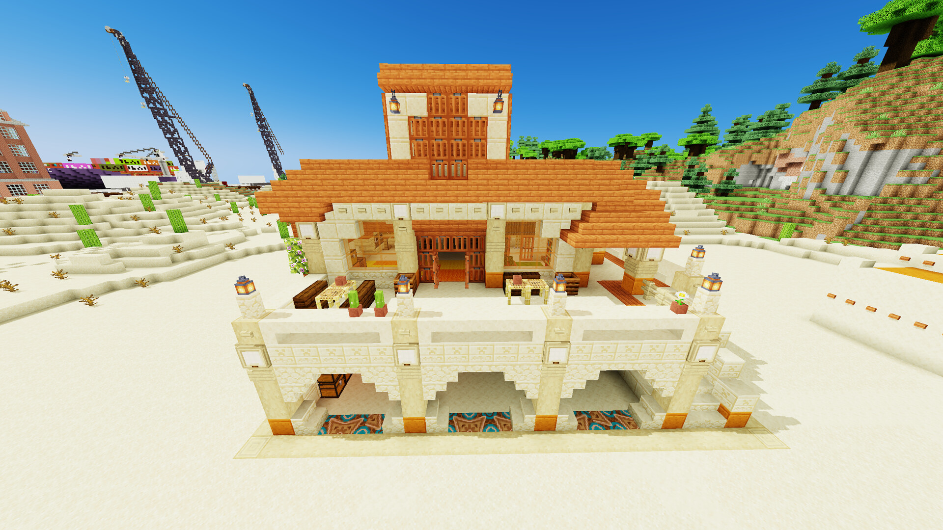 Charming Hacienda Minecraft Map