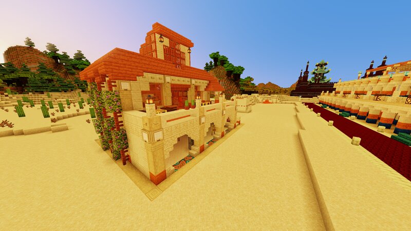 Charming Hacienda Minecraft Map