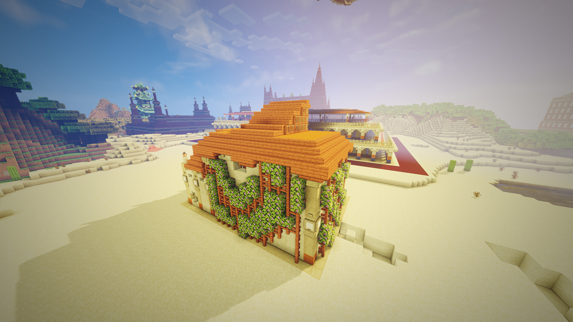 Charming Hacienda Minecraft Map