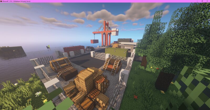 Small harbor Minecraft Map